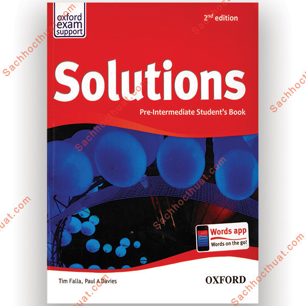 Oxford Solution Pre-Intermediate Student’S Book 2Nd
